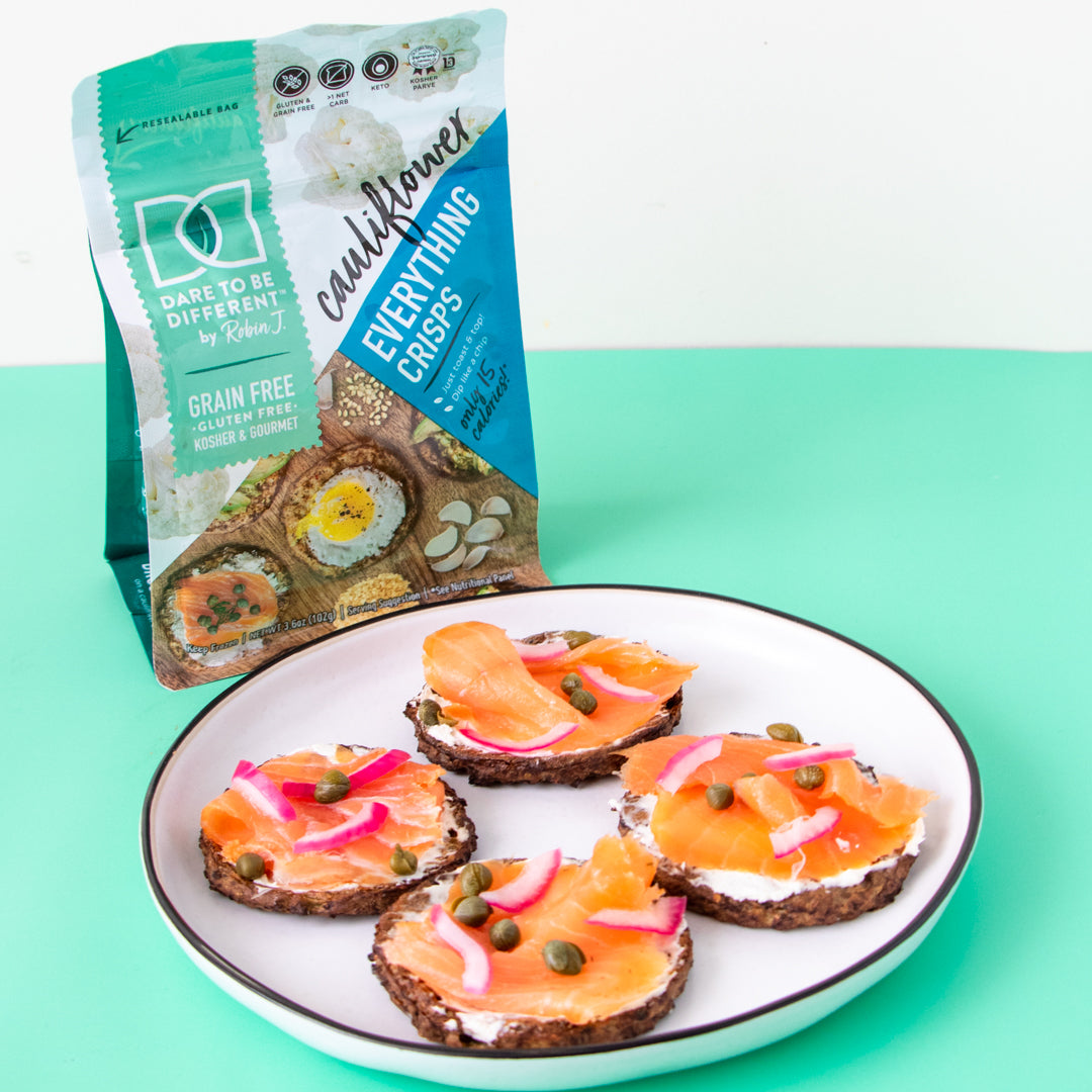 Cream Cheese & Lox Crisps – D2BD-foods